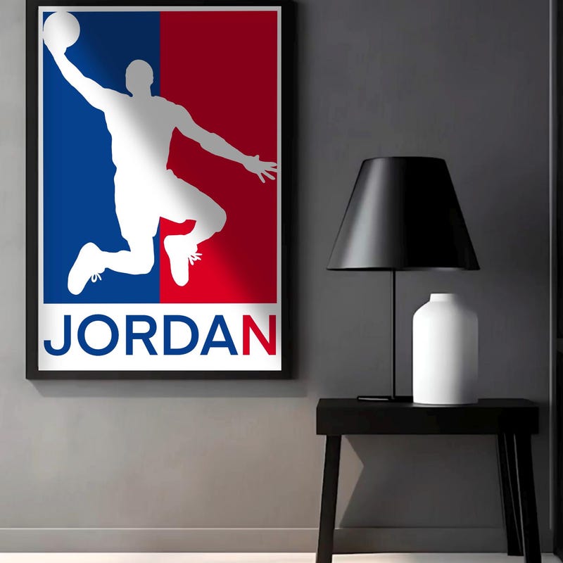 Cartoon Jordans Red - Etsy