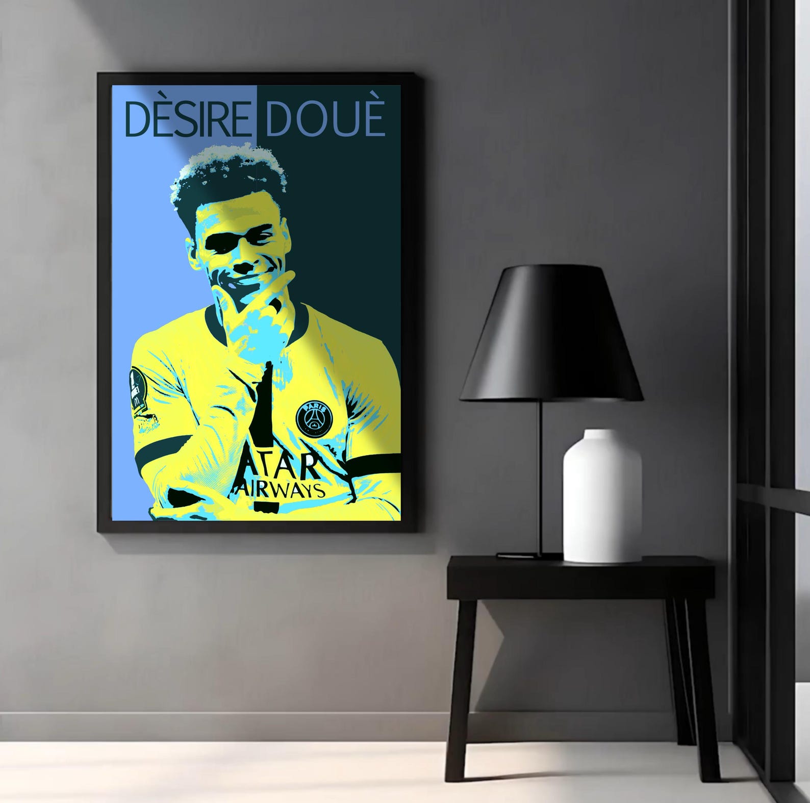 Dèsire DOUÈ, Colourful Poster, Printable Wall Arts, Abstract Picture ...