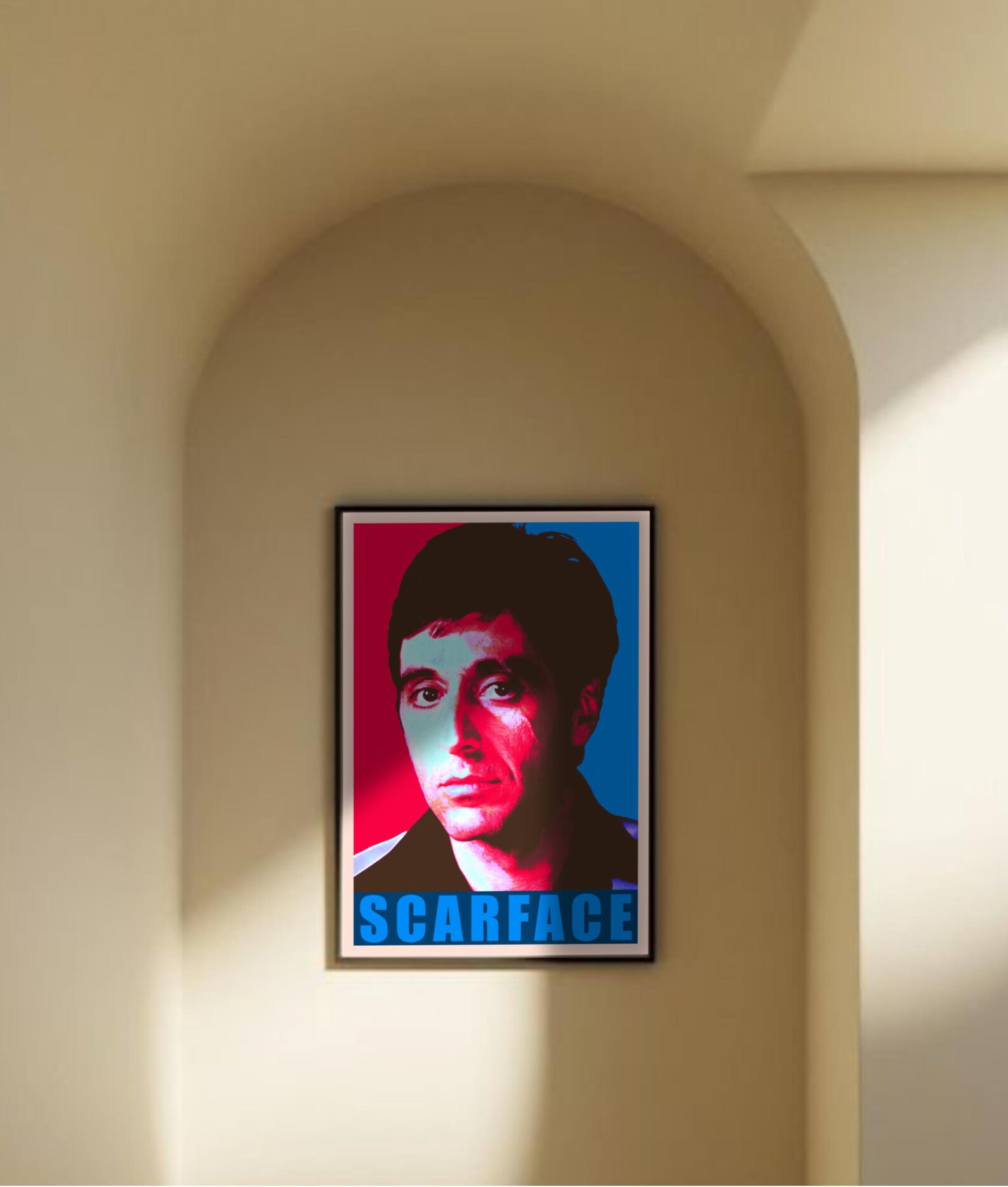 Scarface,alpacino Poster,colourful Poster,printable Wall Arts,abstract Picture,poster,trendy ...