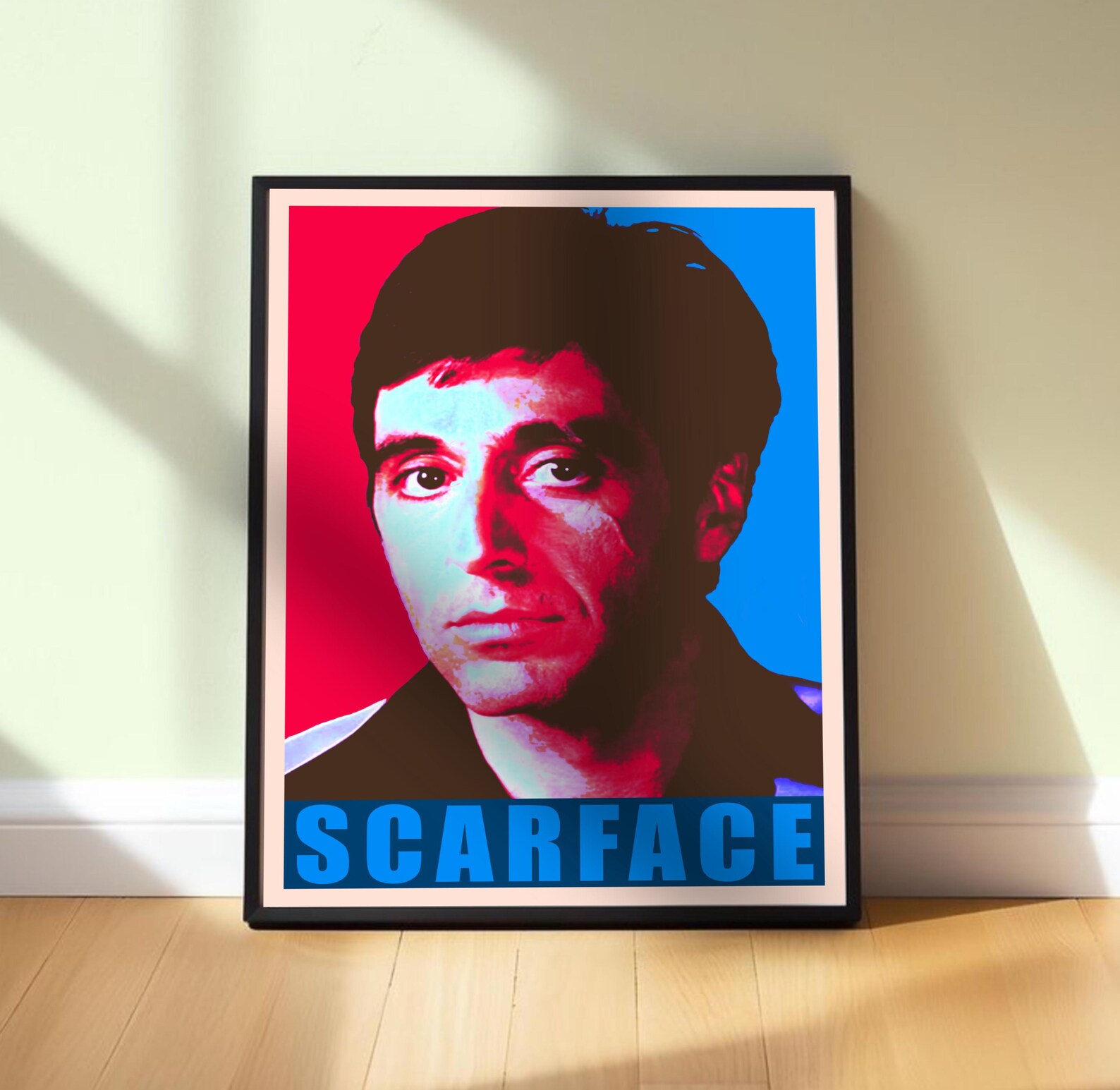 Scarface,alpacino Poster,colourful Poster,printable Wall Arts,abstract ...