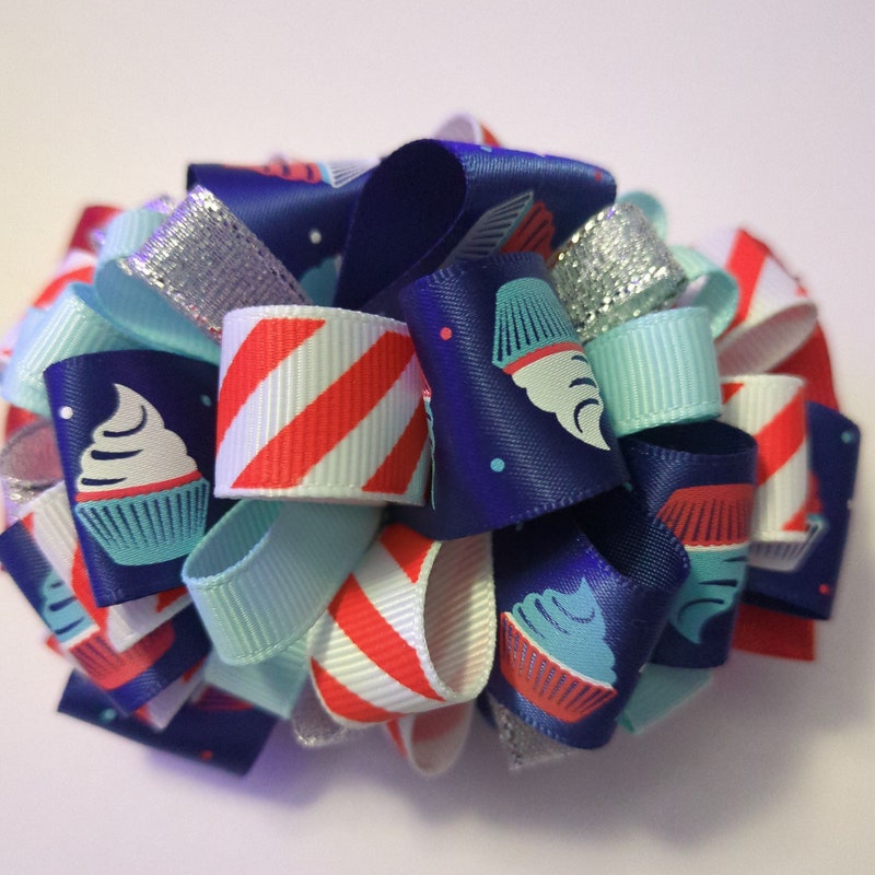 Funky Loopy Hair Bow - Etsy