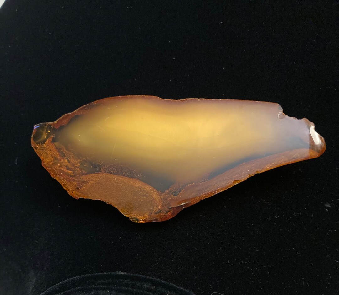 Vintage Raw Amber Brooch Pin - Etsy