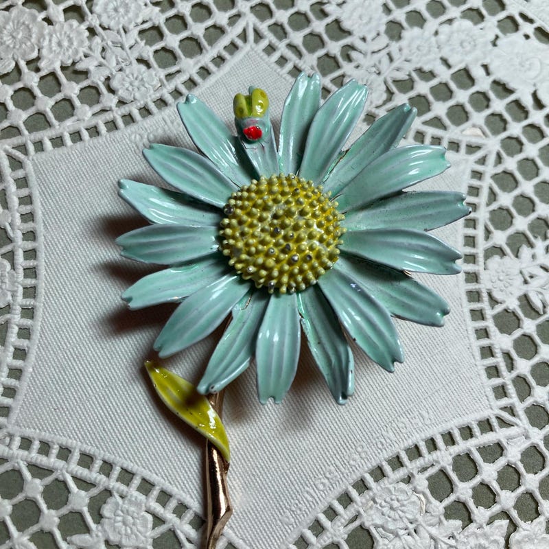 Signed Art Brooch - Etsy