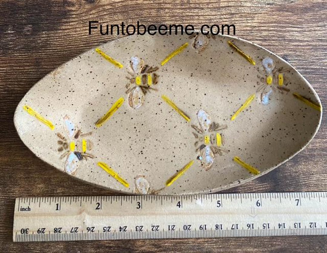 Oval Bee Bowl - Etsy