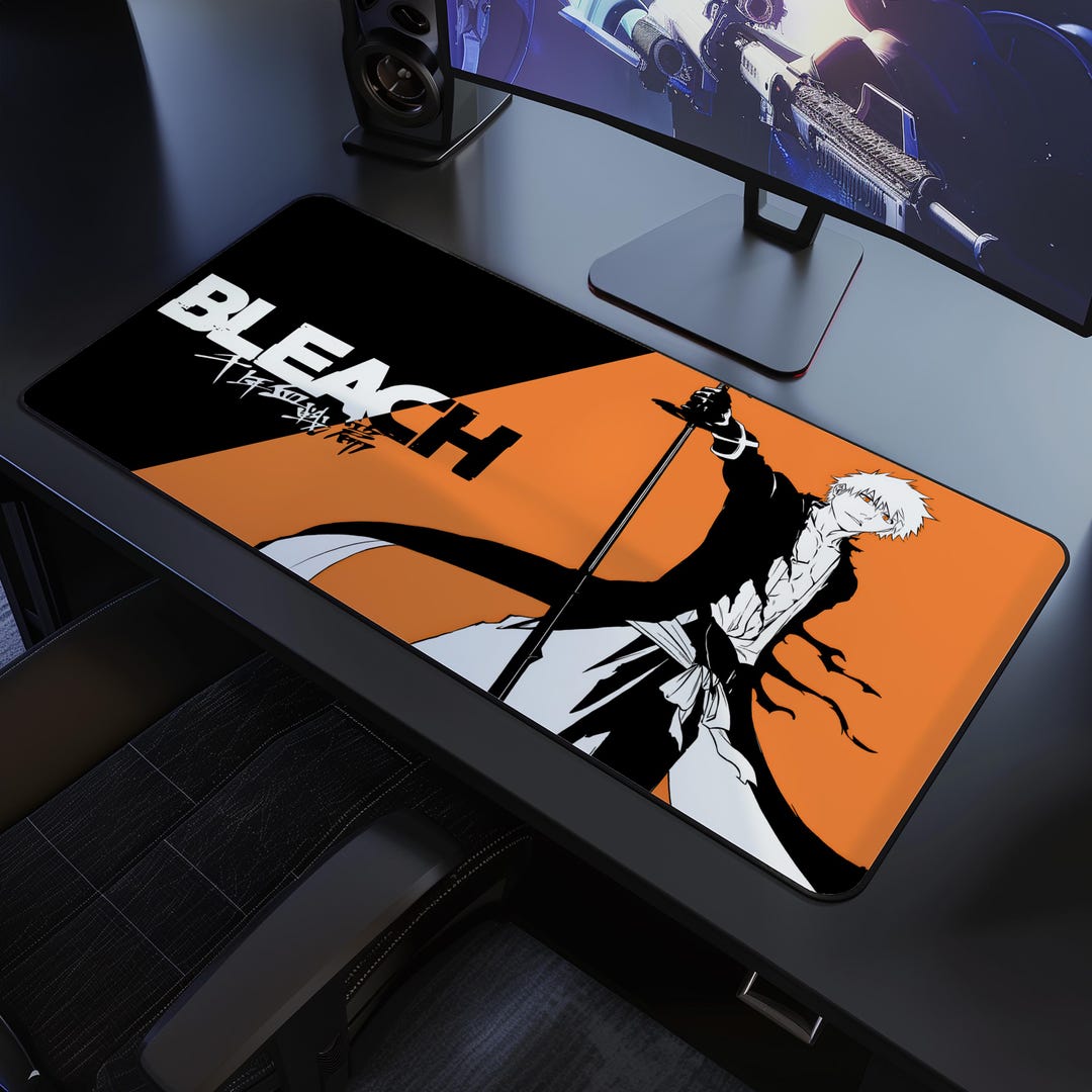 Ichigo Kurosaki Desk Mat, Bleach Anime Hollow Mask Design, Ultra HD ...