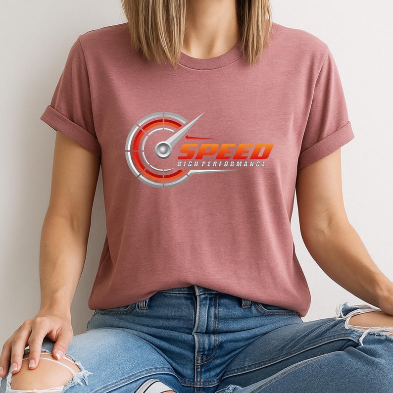 Speed Performance Logo SVG Racing Speedometer Gauge Automotive Brand ...