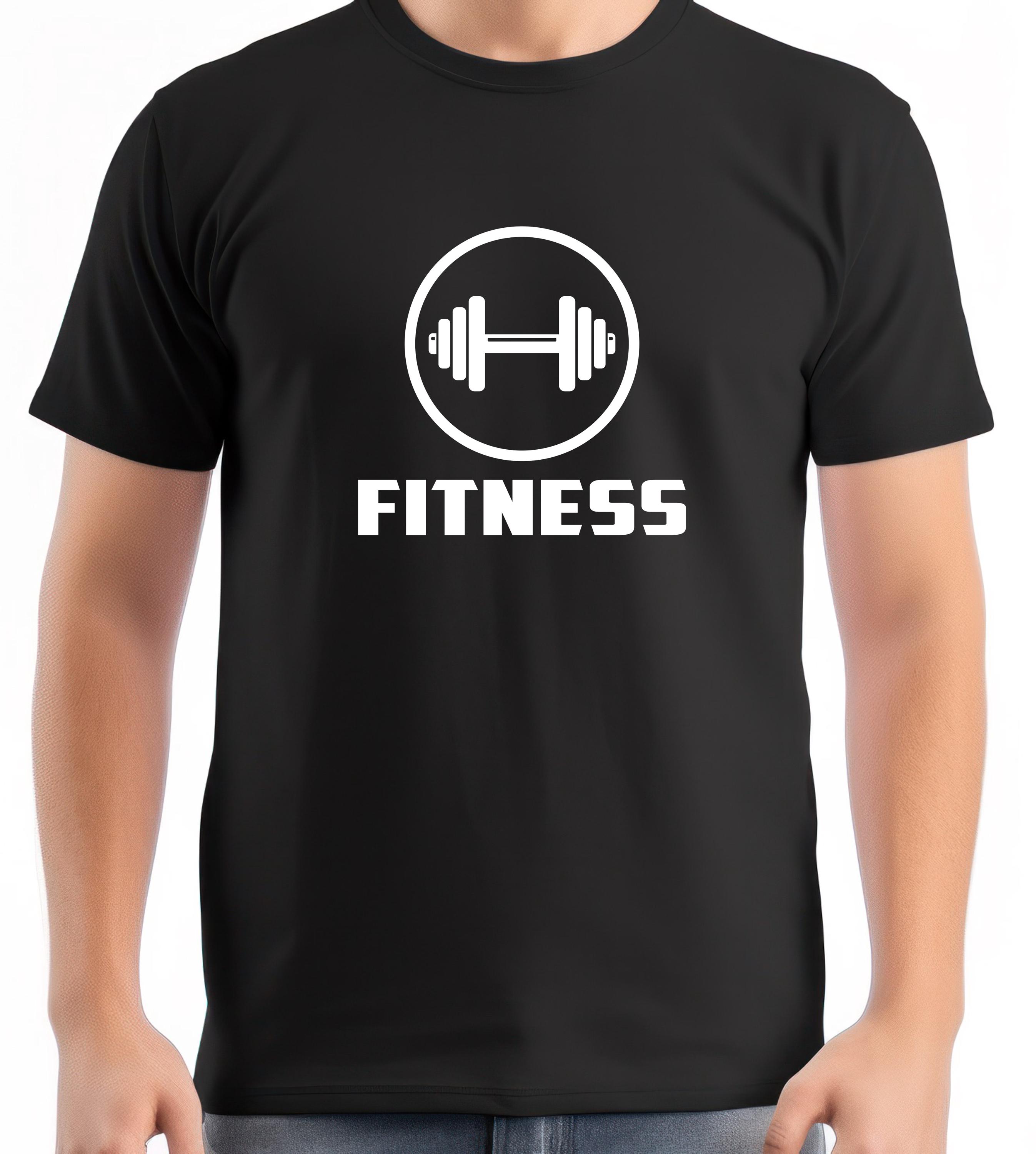 Minimalist Fitness Gym Logo: Barbell Icon, Custom Branding (digital ...
