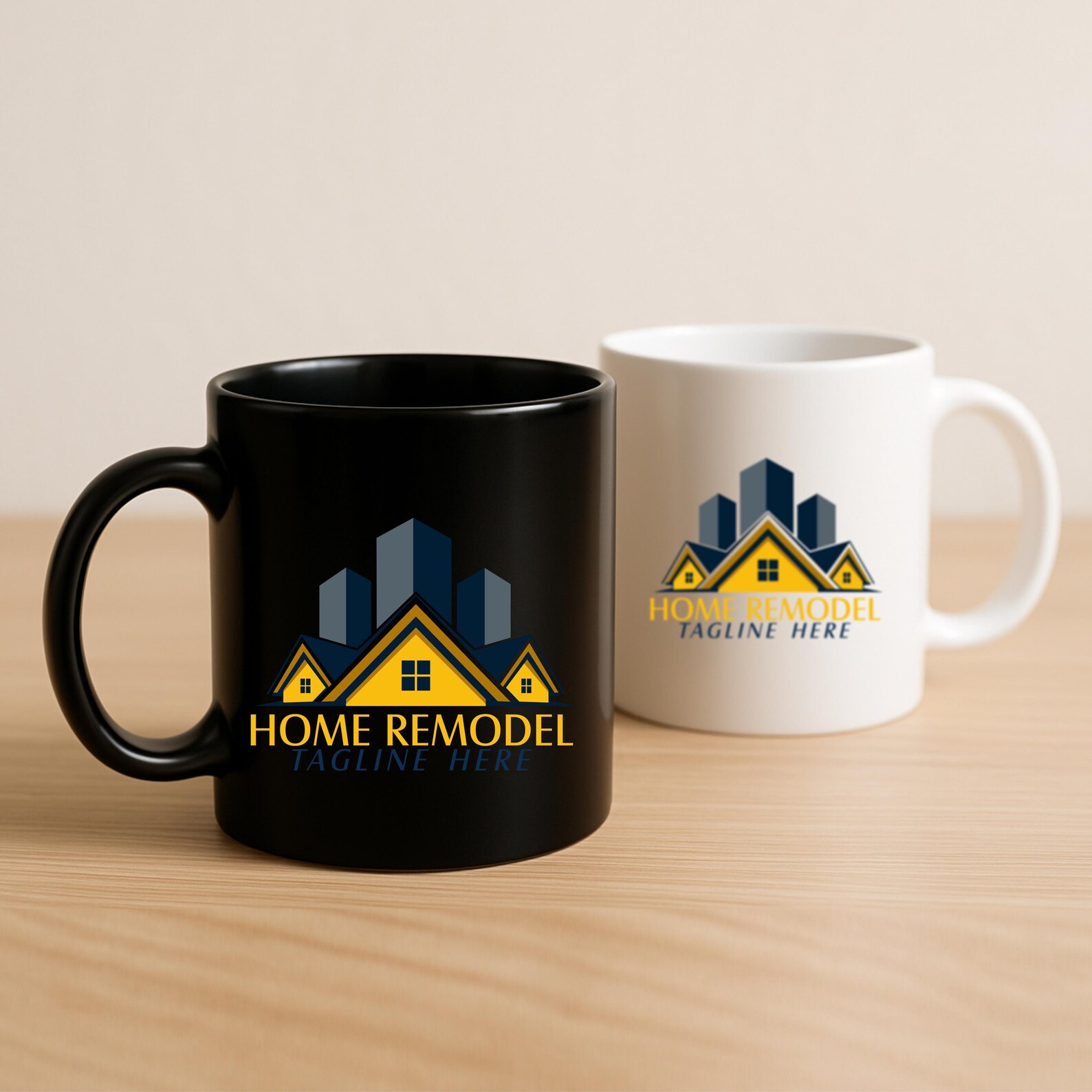 Editable Home Remodel Logo | Construction Company Logo | Real Estate ...