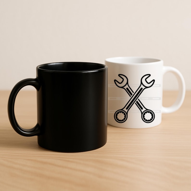 Crossed Wrenches SVG: Mechanic Tools Vector (digital Files) - Etsy