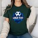 Custom Soccer Logo Template: Editable Football Team Badge (instant ...