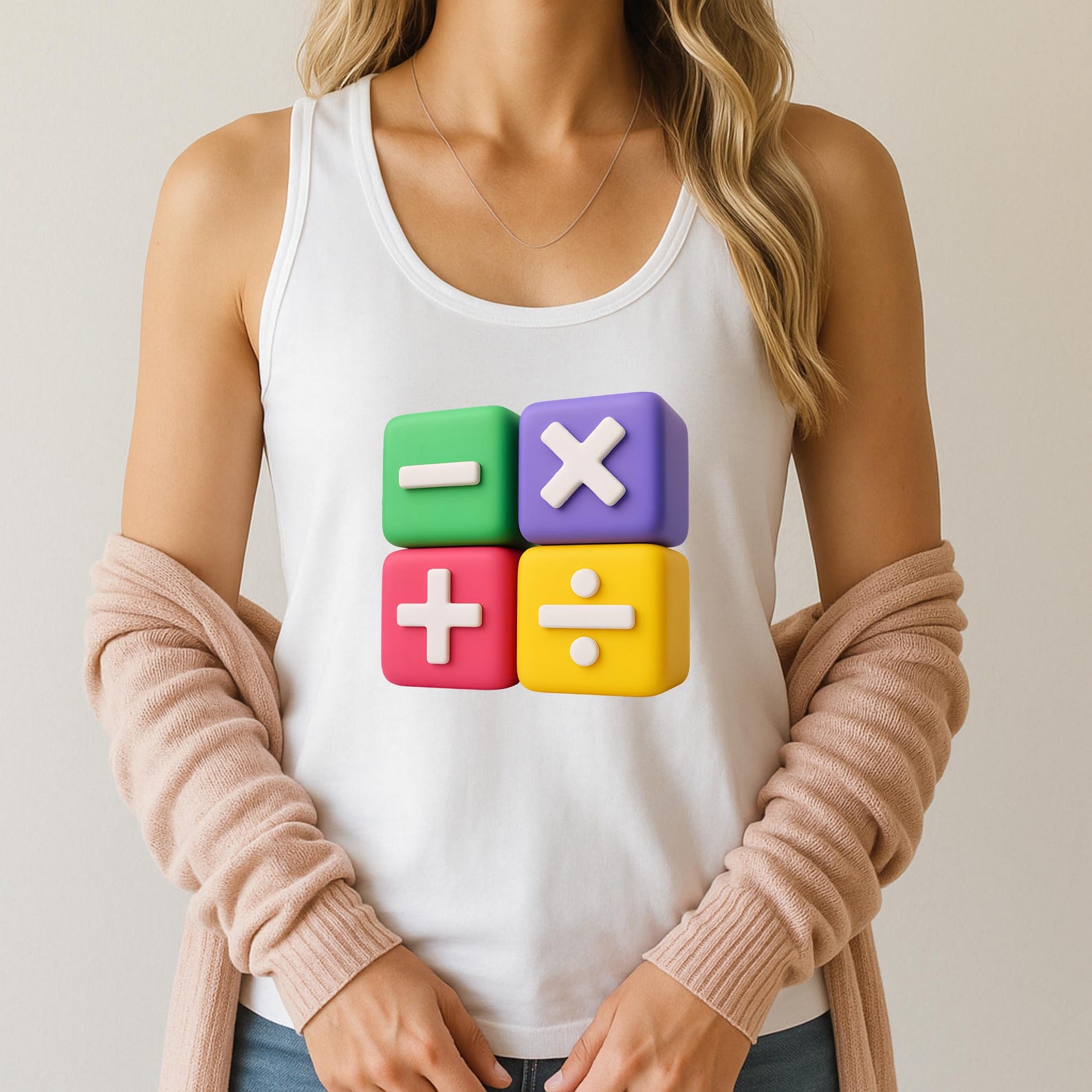 3D Math Symbols PNG & PDF | Colorful Arithmetic Clipart | Plus Minus ...