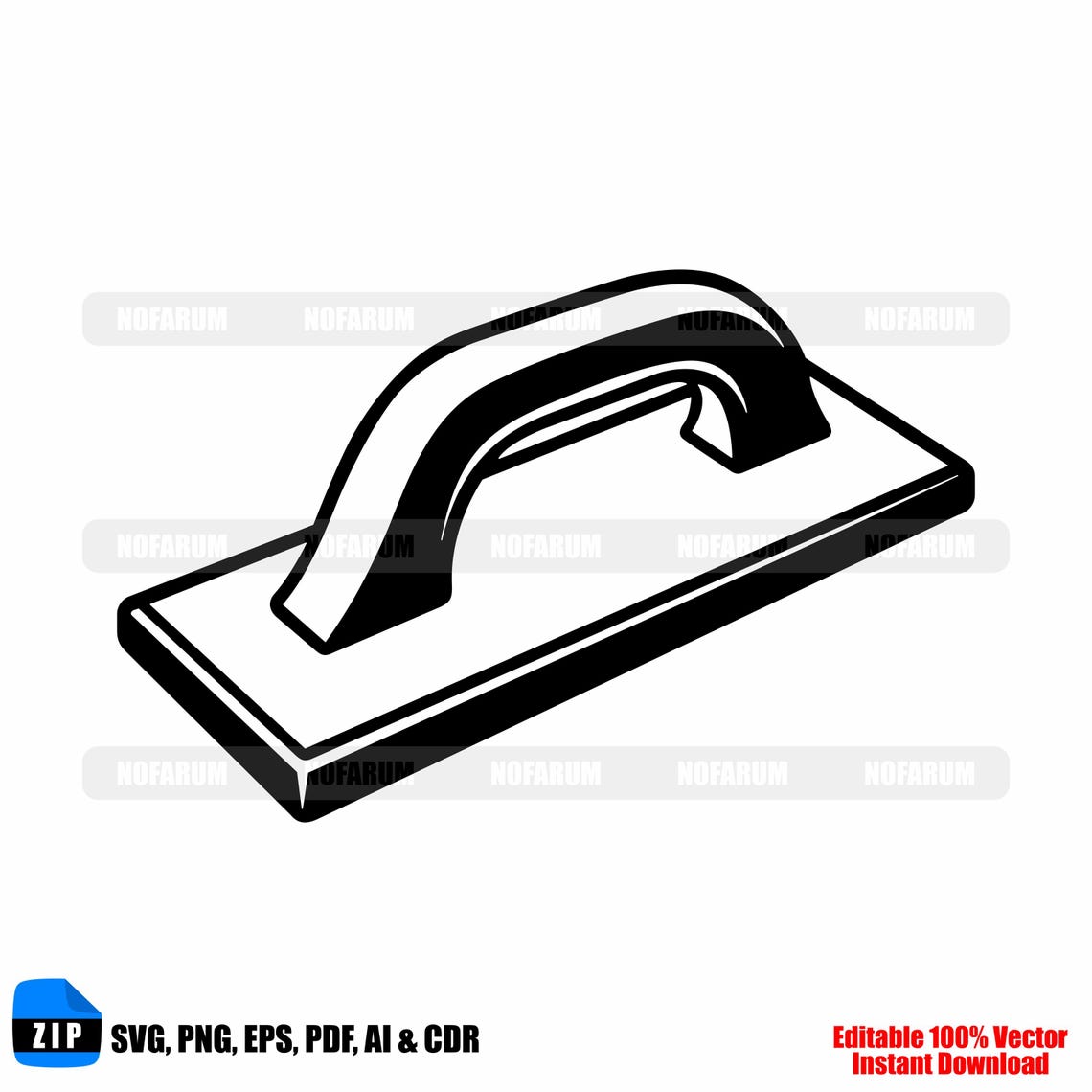 Trowel Tool SVG: Masonry Construction Vector (digital Download) - Etsy