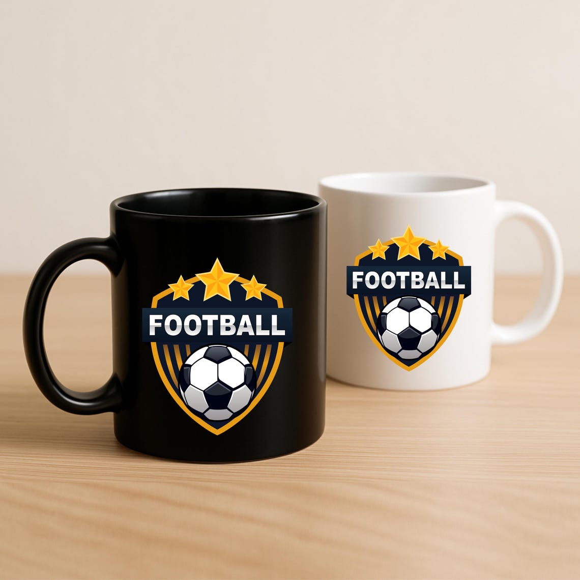 Football Badge SVG Soccer Logo Shield Team Emblem Cricut Shirt Design ...