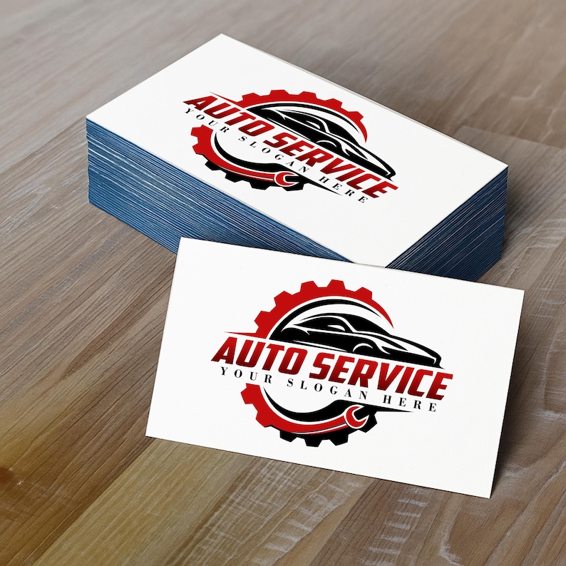 Car Repair Vector Logo Design | Auto Mechanic Garage (svg, Png, Eps ...