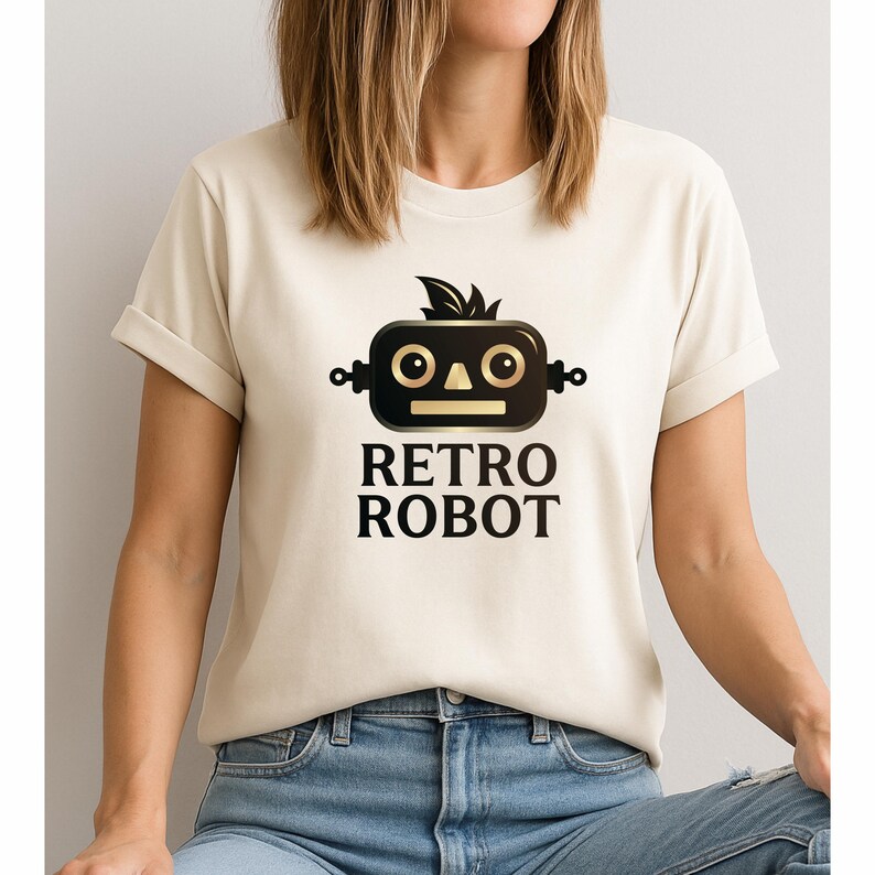 Cute Robot Head Vector | AI Robot Face Logo SVG | Tech Mascot Clipart ...