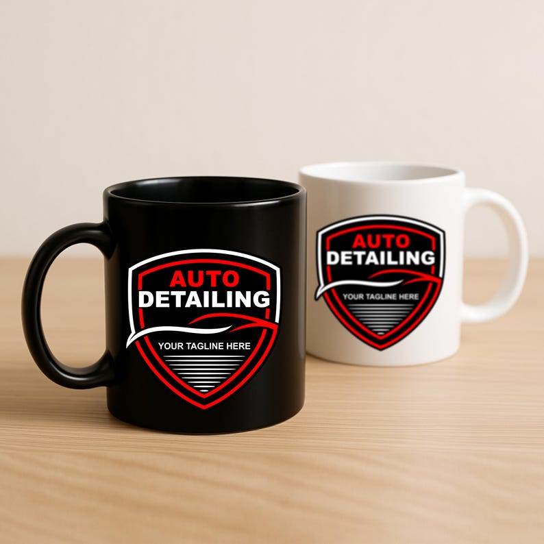 Auto Detailing Logo SVG Shield Badge Car Wash Garage Branding Cricut ...