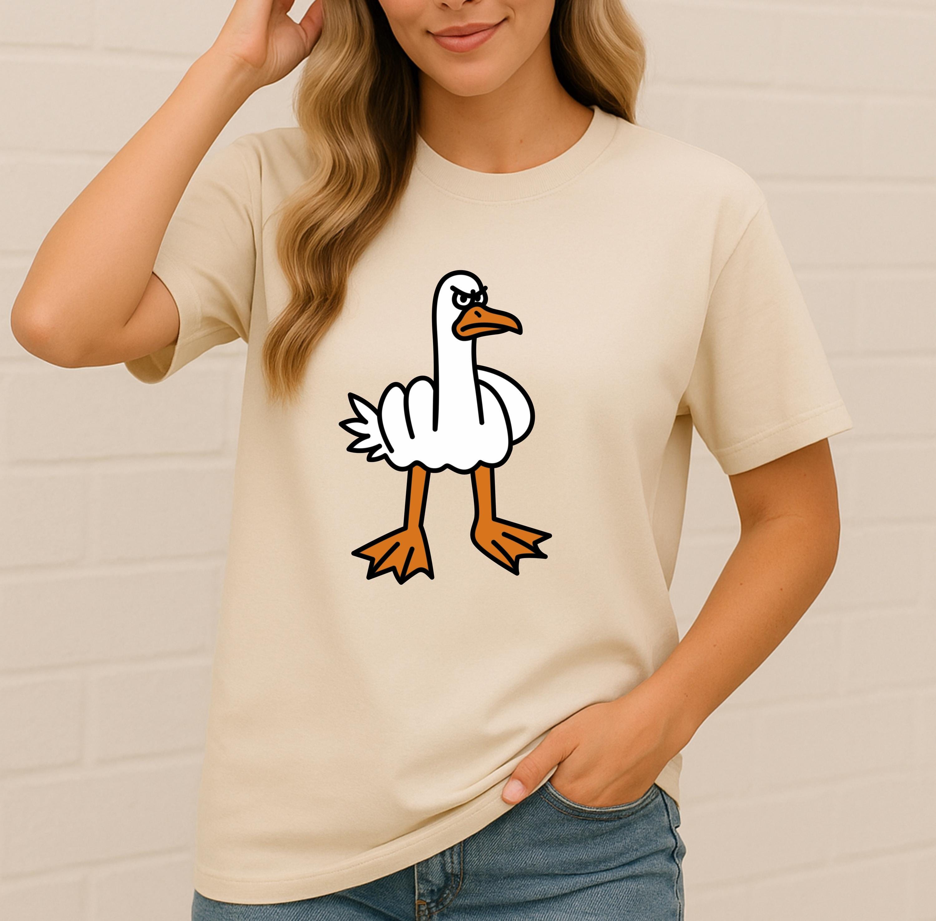 Middle Finger Duck Svg, Goose Middle Finger, Angry Goose, Goose Svg ...