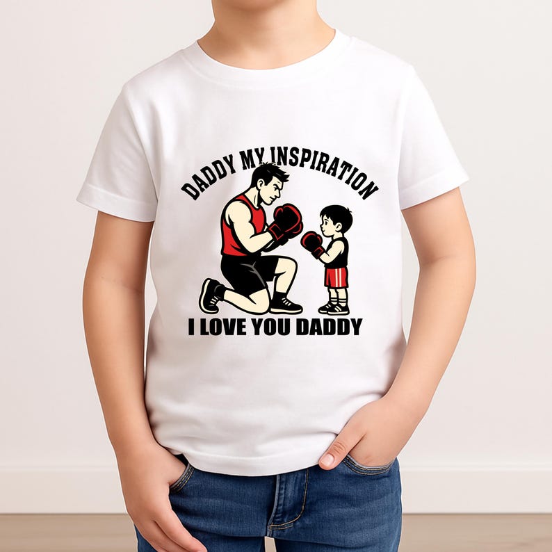 Boxing Dad SVG Father Son Cricut Silhouette Cutting Files Sports ...