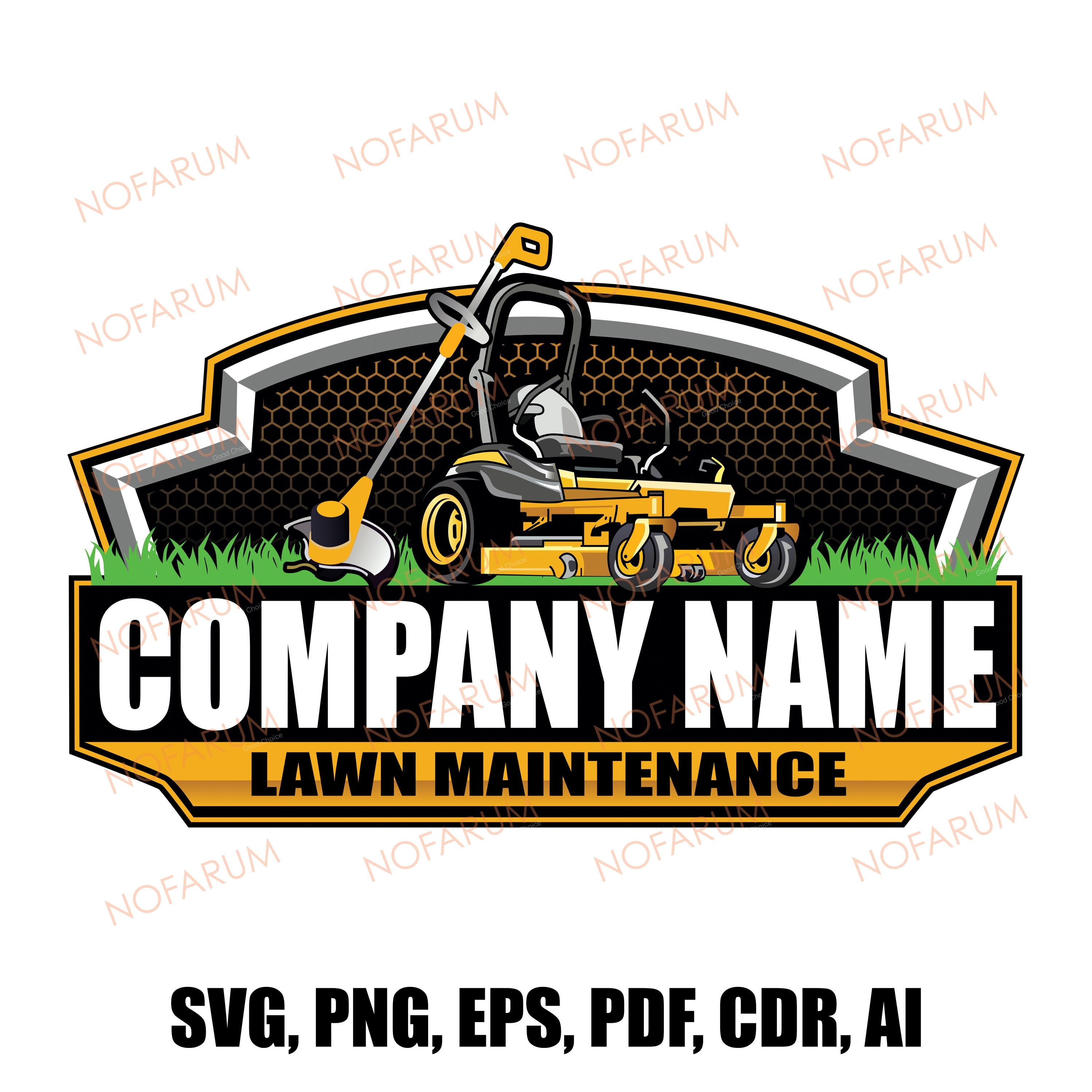 Lawn Maintenance Company Logo Design, Lawn Services Company Logo ...