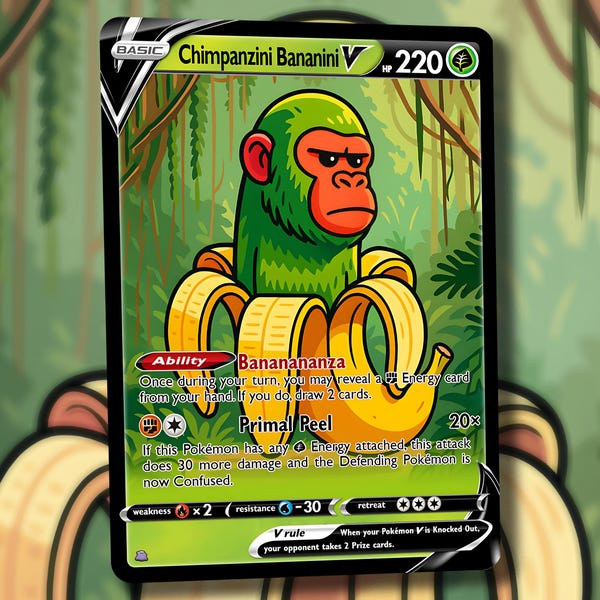 Italian Brainrot Cards - Etsy