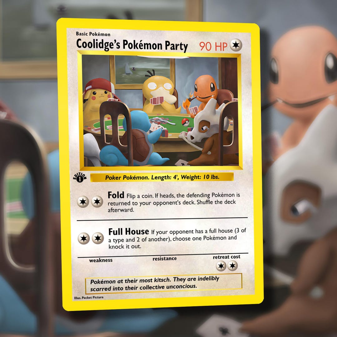 Coolidge's Pokemon Party Custom Pokemon Card - Etsy
