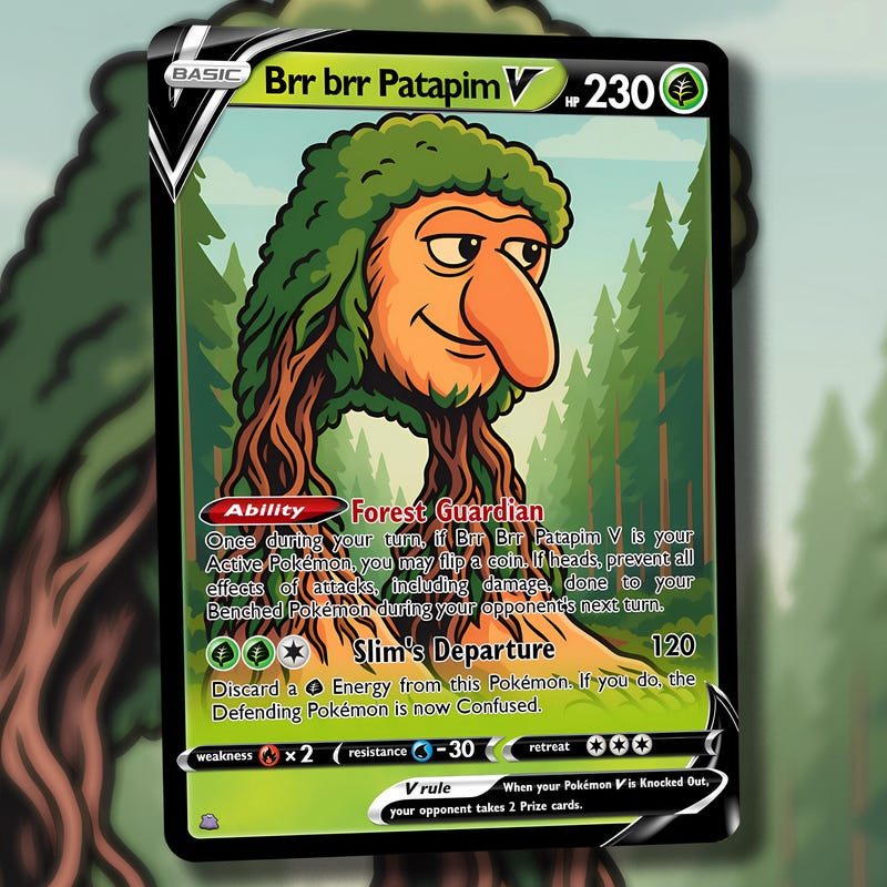 Italian Brainrot Cards - Etsy