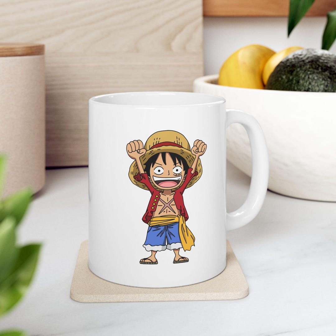 One Piece Monkey D. Luffy Mug , Fun Coffee Cup for Home, Unique Gift ...
