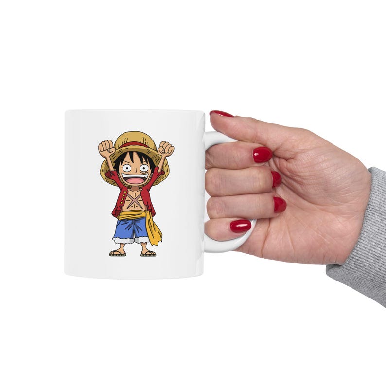 One Piece Monkey D. Luffy Mug , Fun Coffee Cup for Home, Unique Gift ...