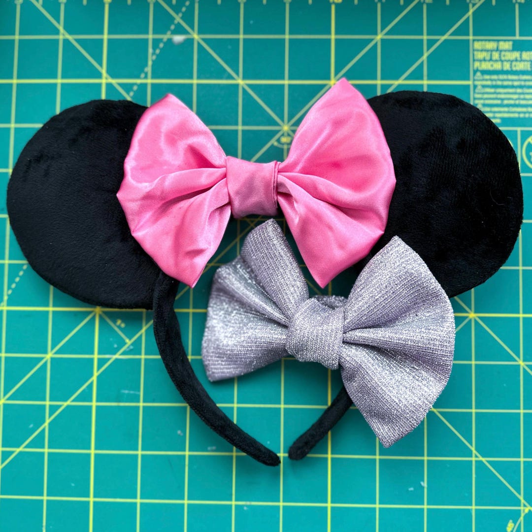 Mouse Ears With Interchangeable Bows - Etsy