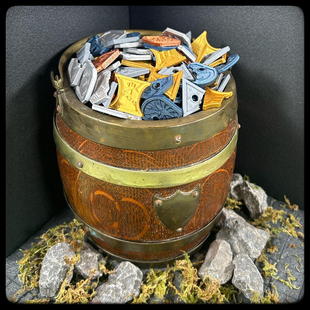 Dnd Coin Set. 3D Printed – Perfect Dnd Accessory or Dnd Gift Idea in 5 ...