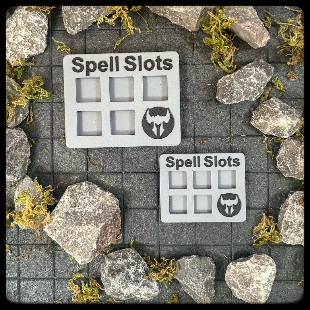 3D Printed Paladin Spell Tracker – Dnd Dice Holder - Etsy
