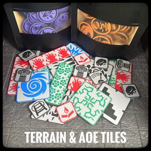 Dnd Terrain Tiles - 3D Printed Dnd Accessory and Dnd Gift Idea for ...