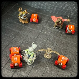 3D Printed Dnd Hit Point Tracker - Pack of 10 - Etsy
