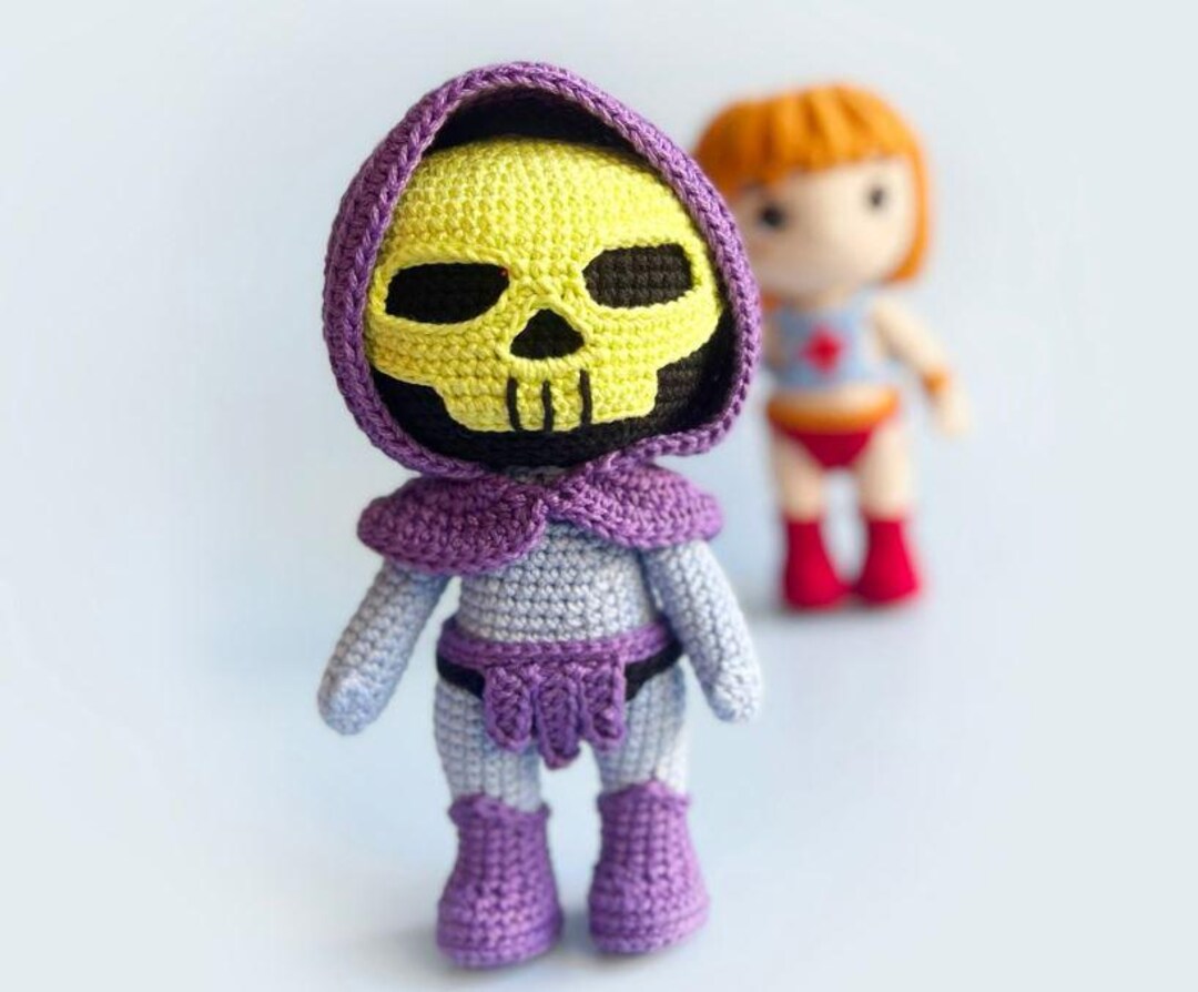 Skeletor Amigurumi Crochet Pattern - Etsy
