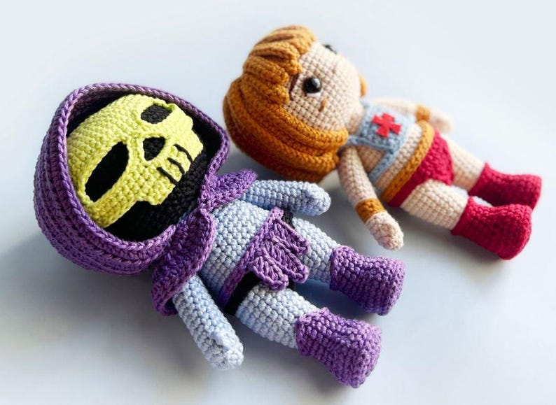 Skeletor Amigurumi Crochet Pattern - Etsy