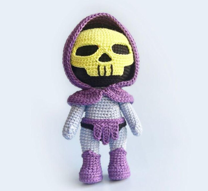 Skeletor Amigurumi Crochet Pattern - Etsy