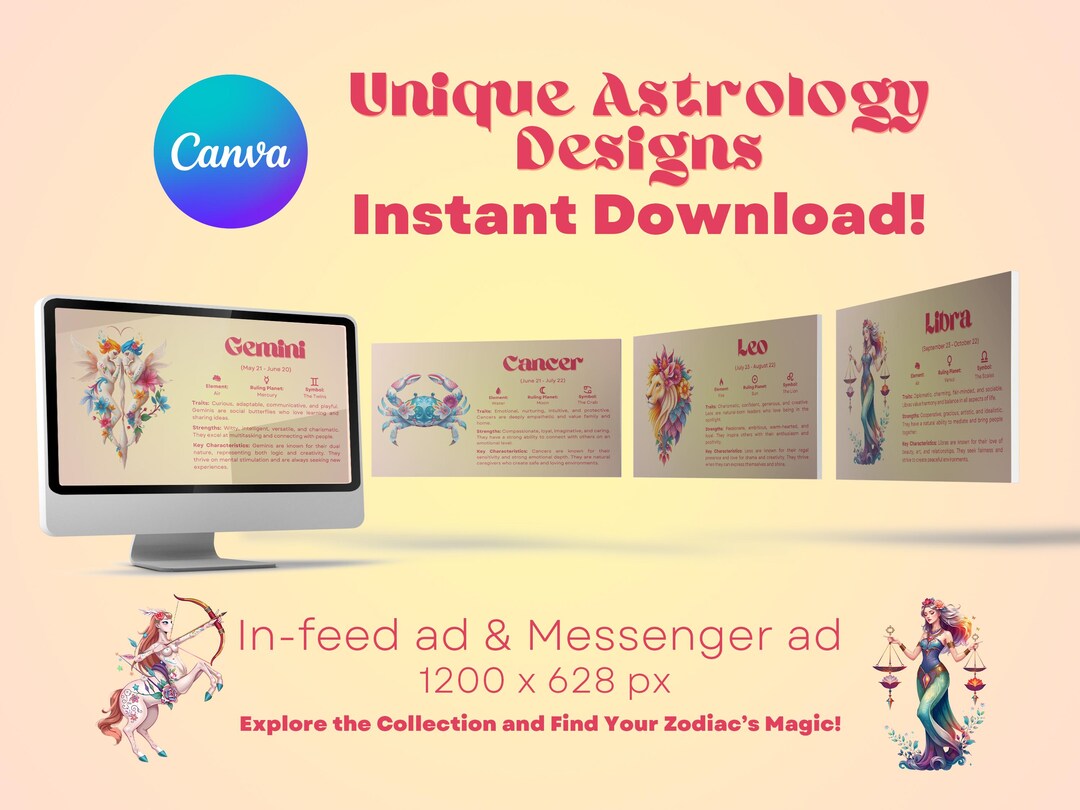 Unique Astrology Designs – Instant Download! - Etsy