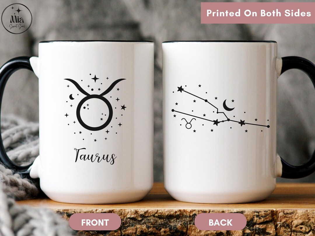Zodiac Coffee Mugs, Astrology Sign Cup Birthday Mugs Astrological Mugs ...