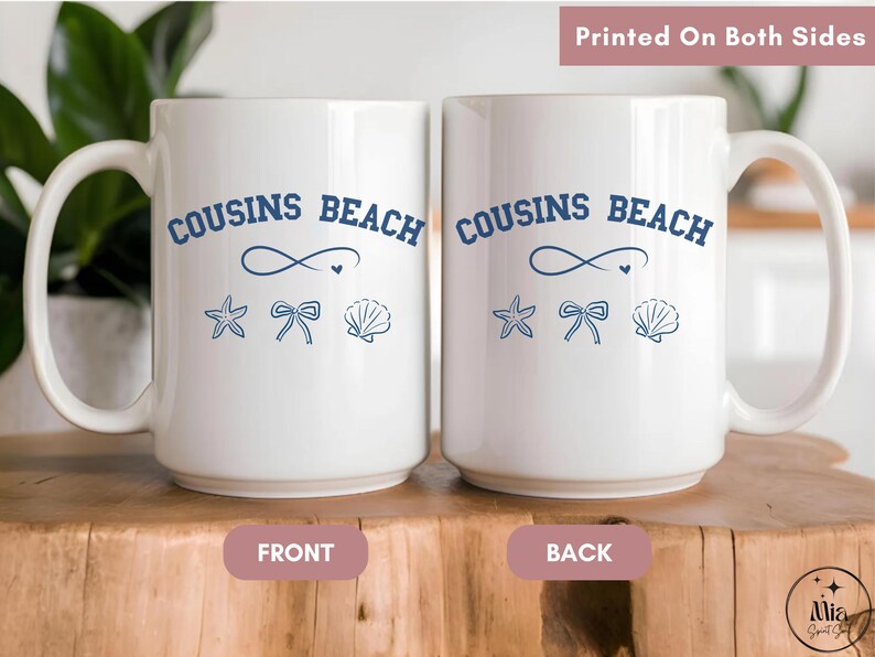 The Summer I Turned Pretty Coffee Mug Team Conrad & Bella, TSITP Merch ...