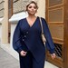 Modest Formal Suit,satin Suit,blazer and Pant Women Suit,dried Rose ...