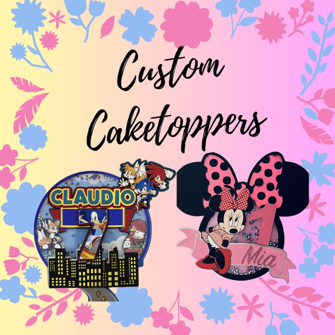 Custom Cake Topper - Etsy