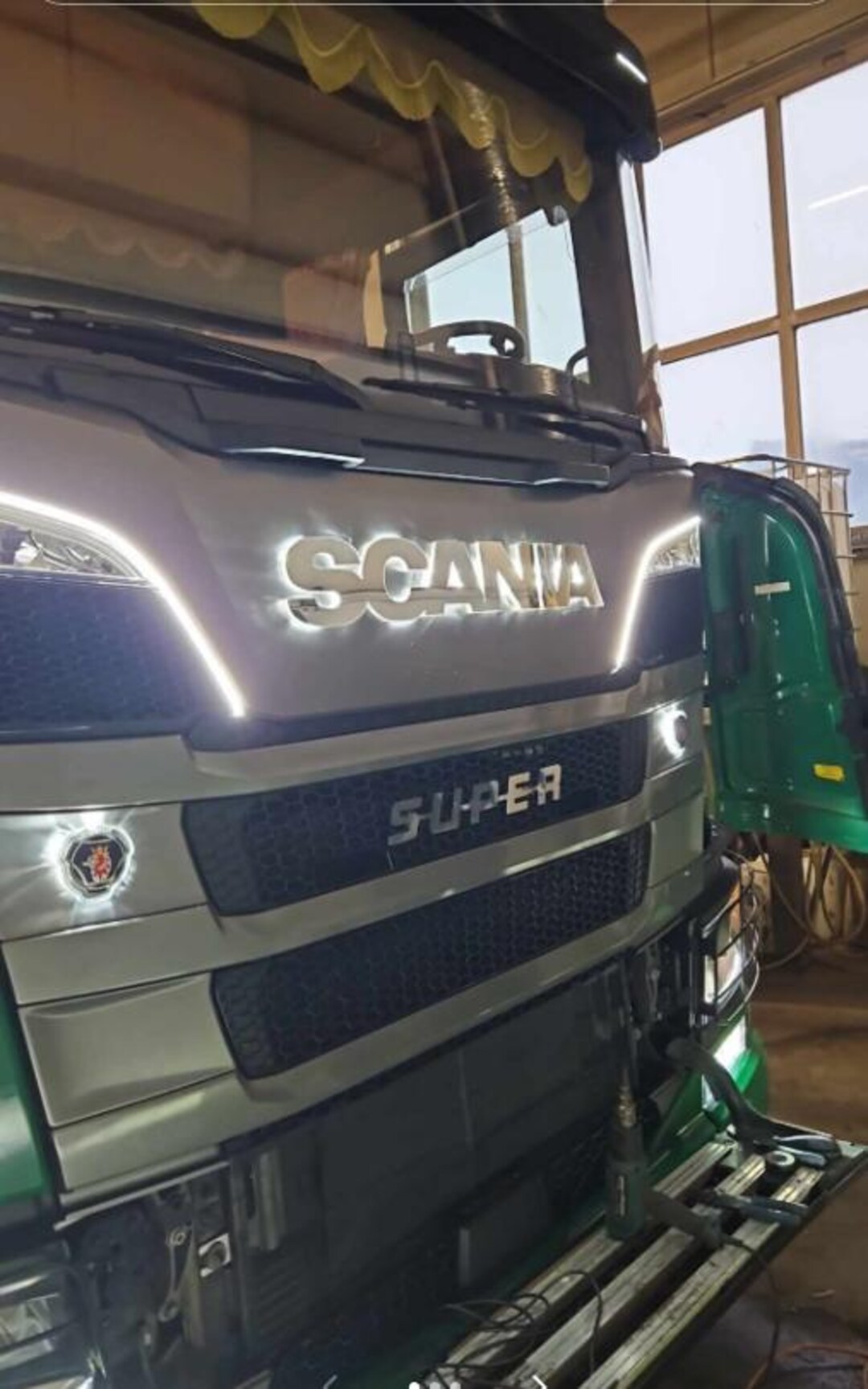 LED Illuminated SCANIA SUPER Signs – Unique Design & High-quality ...