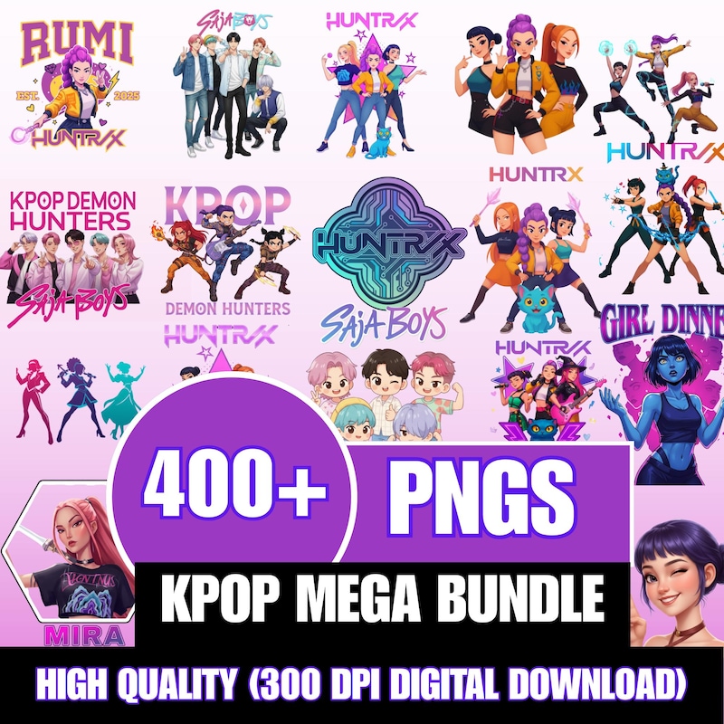 Kpop Demon Hunter Avatar - Etsy UK