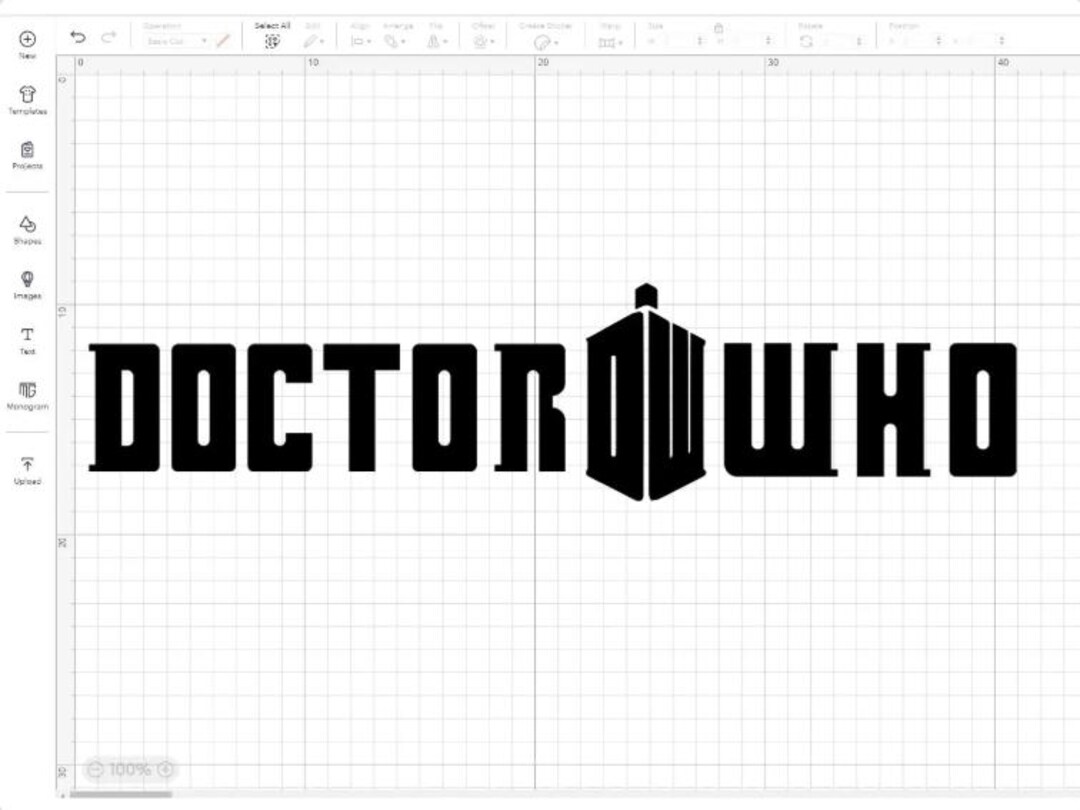 Doctor Who Font With TARDIS Logo | Digital Download | TTF & SVG Formats ...