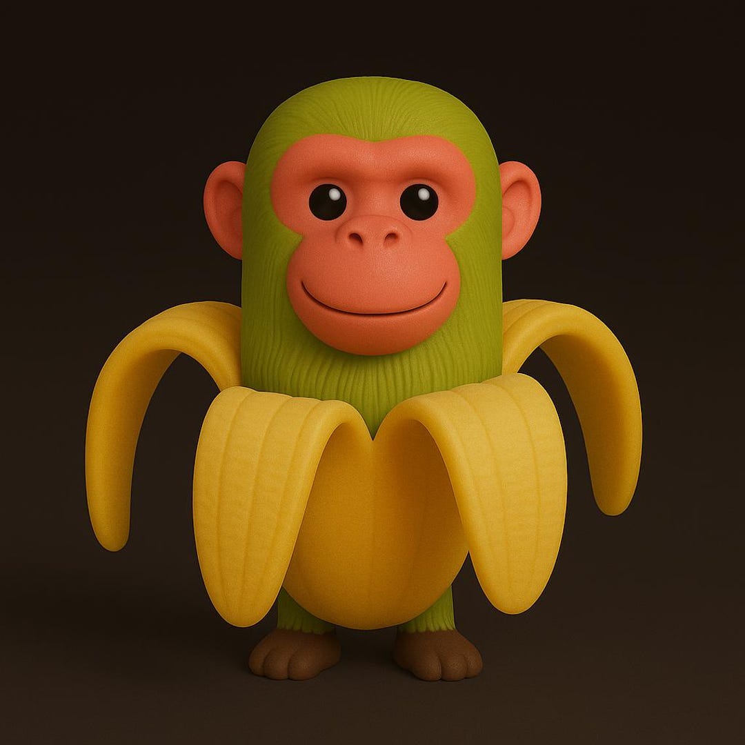Chimpanzini Bananini 3D Printer Model | STL File | Fun Monkey Meme ...