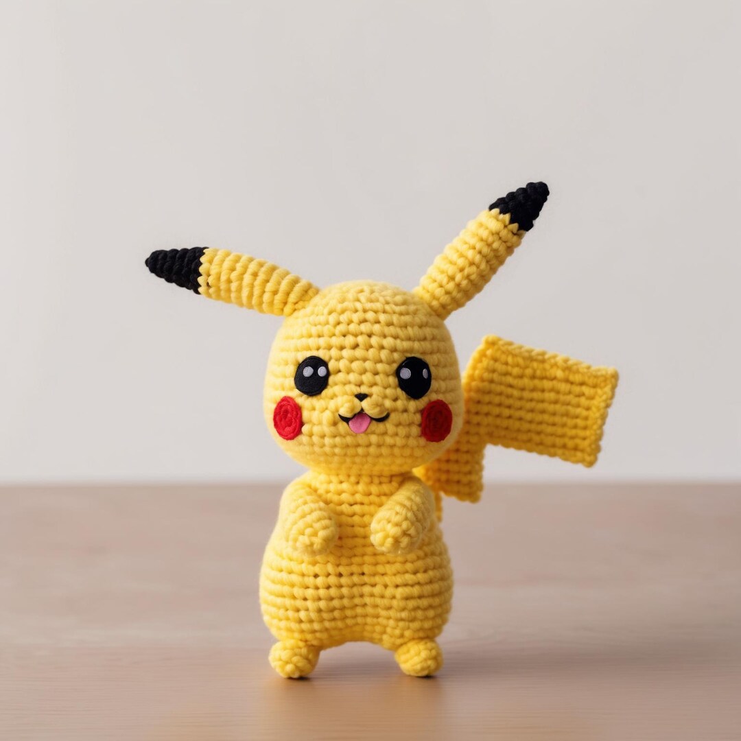 Electro Mouse Knitting Pattern | Crochet Plush Amigurumi Knitting ...