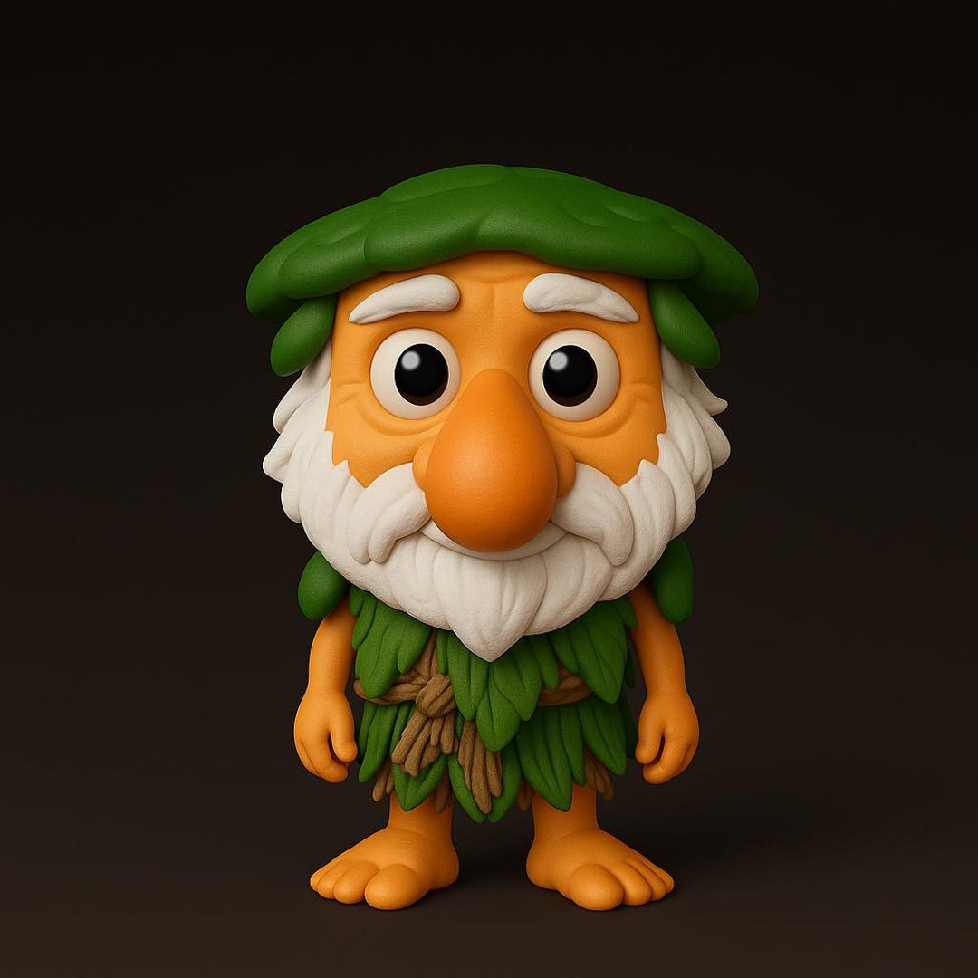 Druid Meme 3D Printer Model | STL File | Unique Brainrot Meme-inspired ...