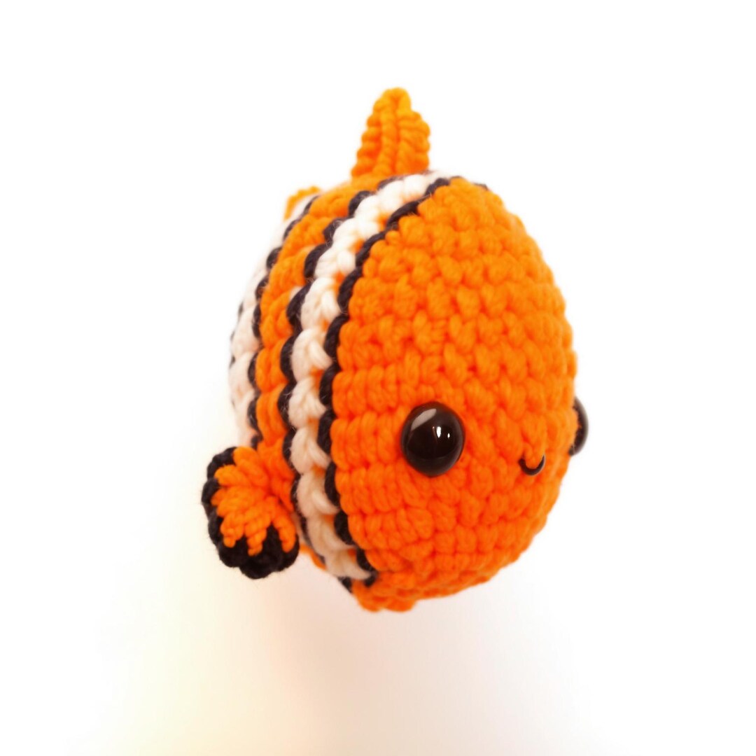 Knitting Pattern – Clownfish Nemo Crochet Plush | Amigurumi PDF ...