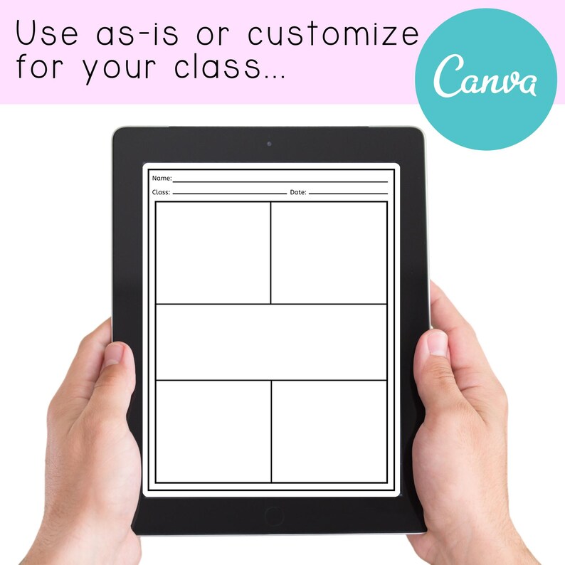 Editable Canva One-pager Templates: Reading Response, Study Skills (PDF ...