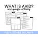 Editable AVID One-pager Activity | What is AVID Worksheet | Back to ...
